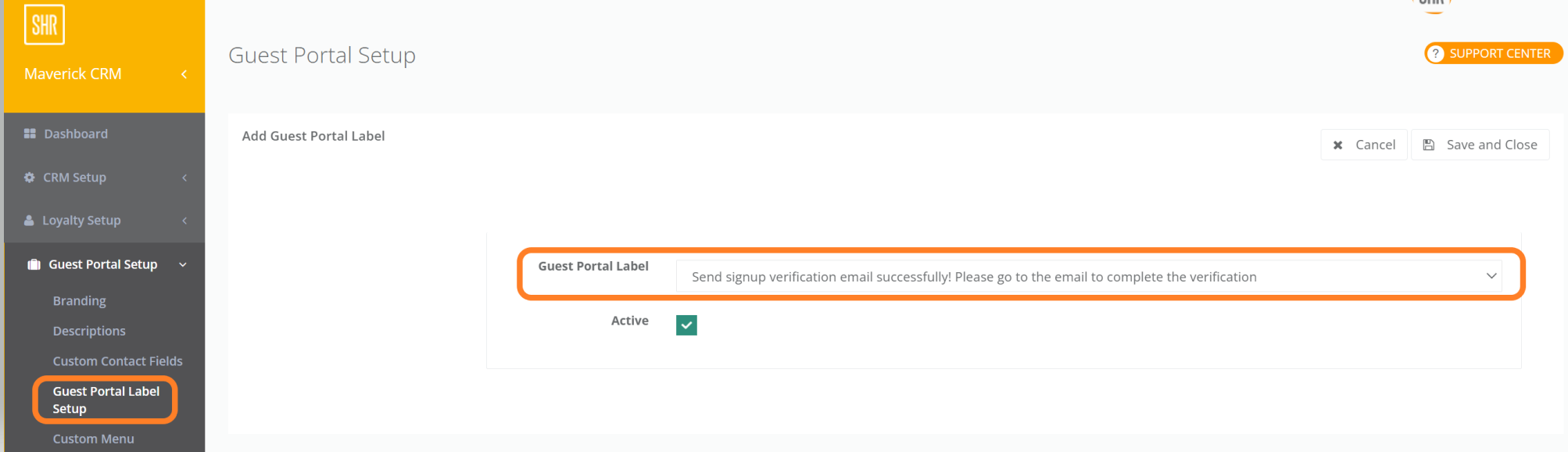 CRM-Membership Registration Verification Pathway
