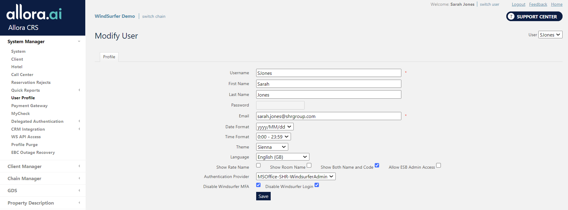 CRS-Single Sign-on - CRS/CRO Users