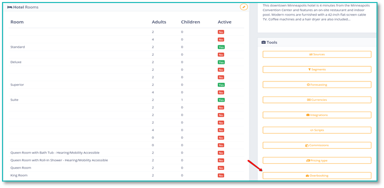 RMS-Management > Overbooking