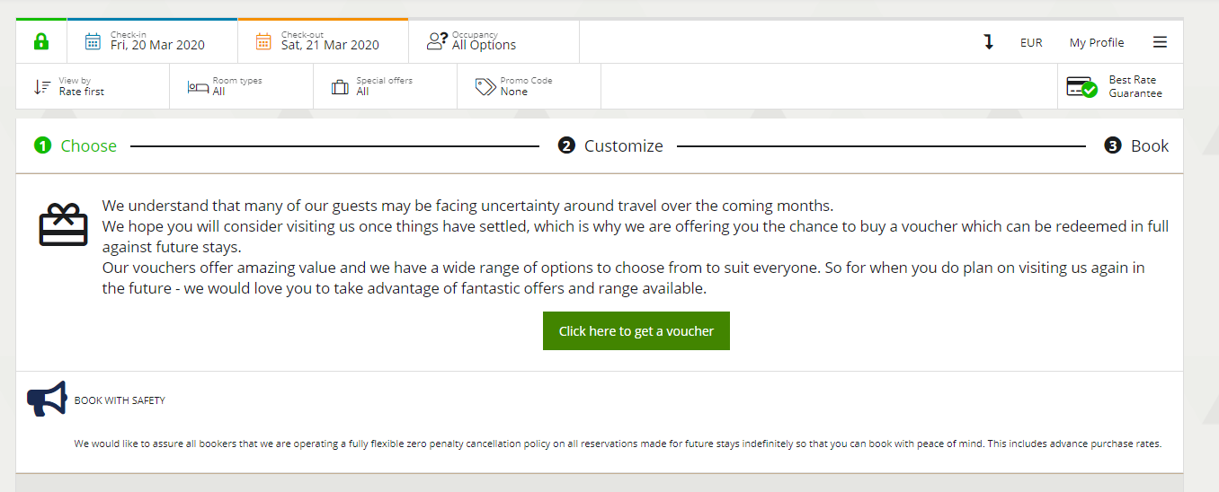 SHR BE-Displaying a Voucher Hint in SHR BE