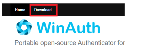 SHR BE-Downloading the Winauth Authenticator App to Windows for SHR BE