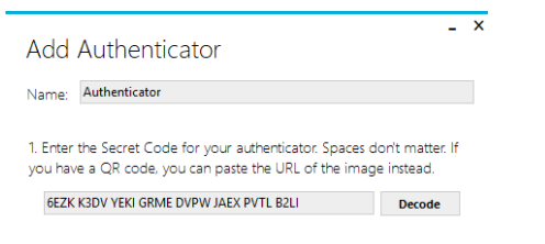 SHR BE-Downloading the Winauth Authenticator App to Windows for SHR BE