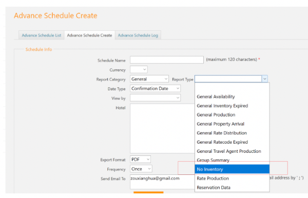 CRS-Report - No Inventory Report