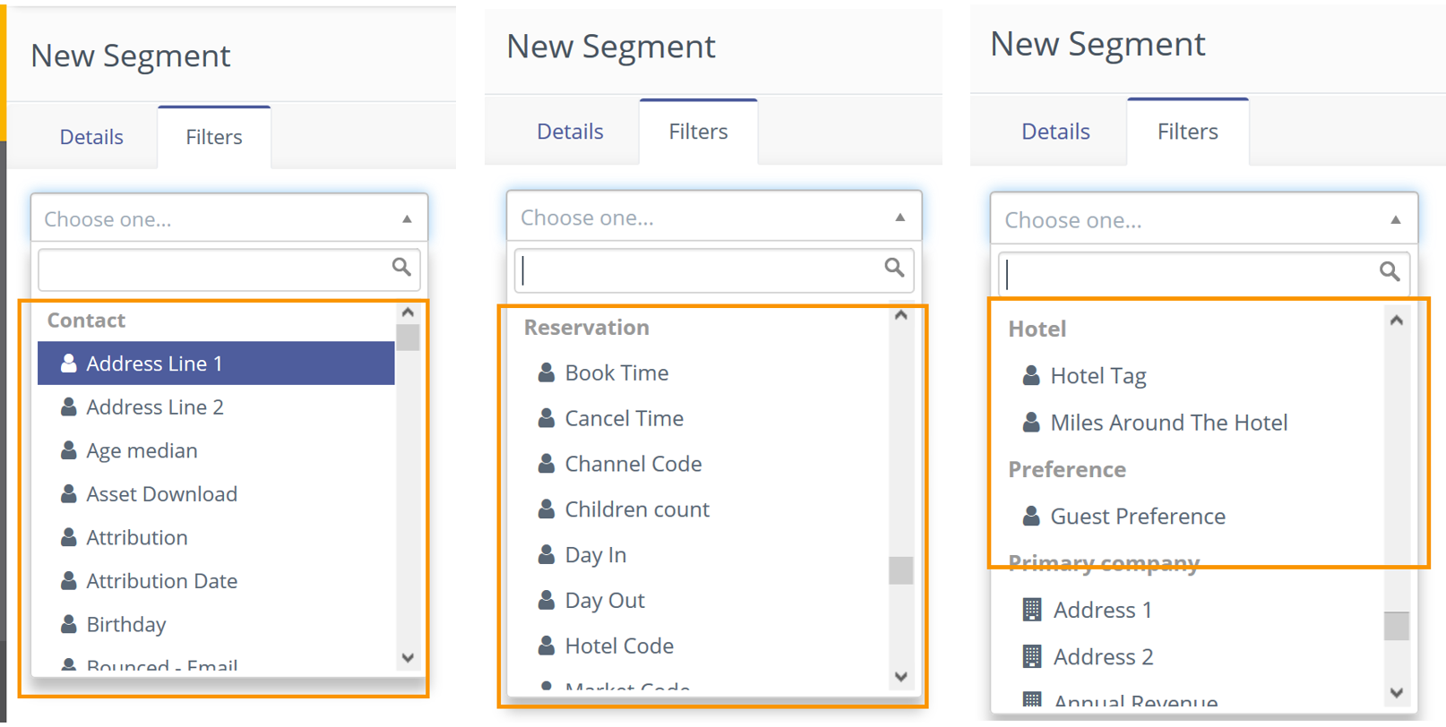 CRM-Segmentation of Profiles for Communications