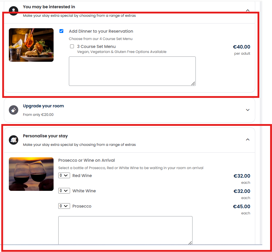 SHR BE-Expanding Upsells by Default