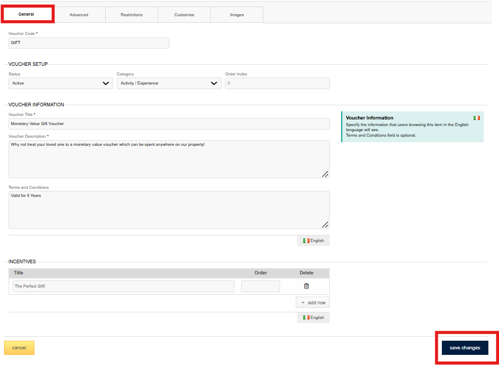 SHR BE-Creating a New Voucher in SHR BE
