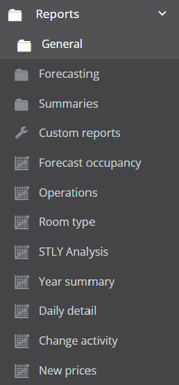 RMS-Data Center > Reports