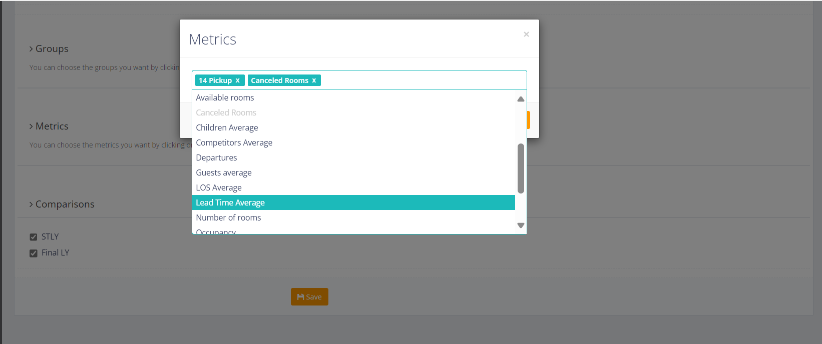 RMS-Data Center > Reports